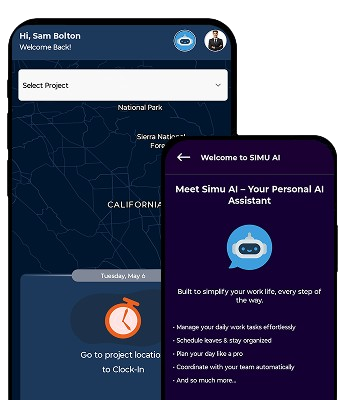 Login Page || Time Card AI